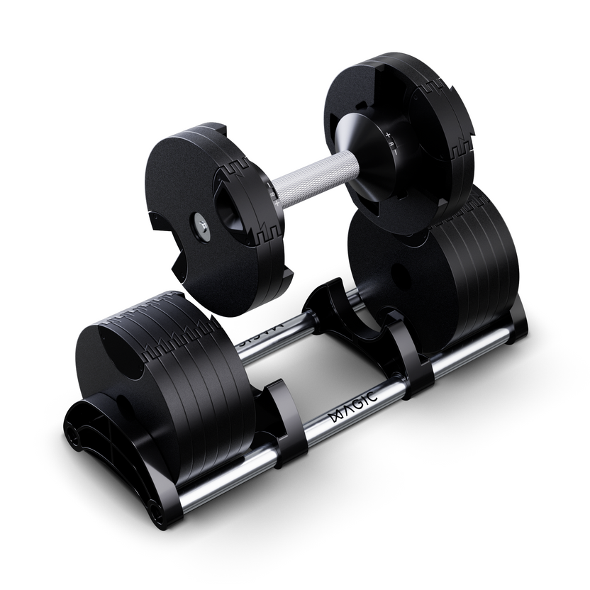 The World's Smartest Adjustable Dumbbells (Pair) · MAGIC AI: The Mirror ...