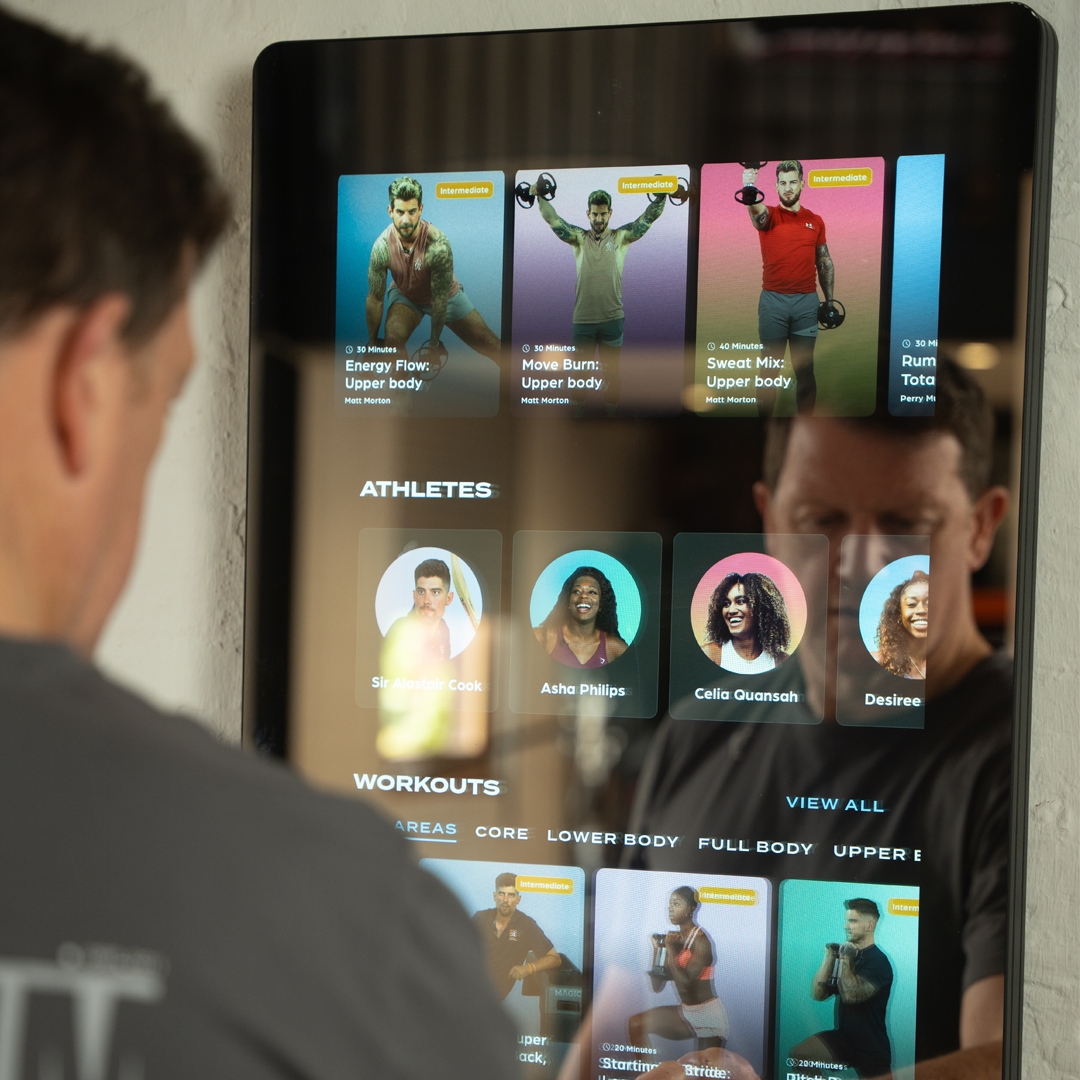 MAGIC AI: Interactive Exercise Smart Mirror · MAGIC AI: The Mirror Home Gym